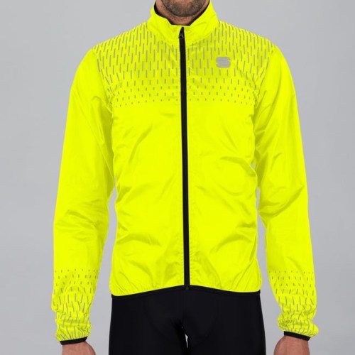 Sportful Fietsjack Heren Fluo - REFLEX JACKET YELLOW FLUO | Wieleroutfits