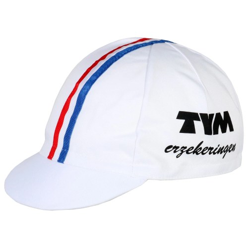 Retro Koerspet TVM Wielerploeg - Fietspetje Wit | Wieleroutfits